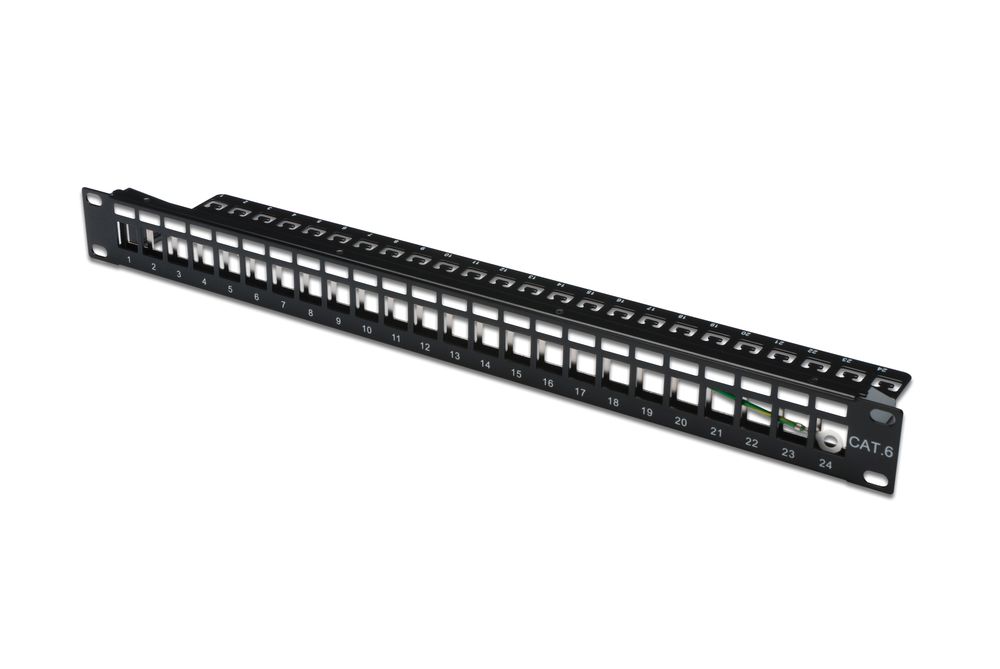 Modular Patch Panel, 24-Port, Digitus® [DN-91411] | ALCASA Elektronik AG